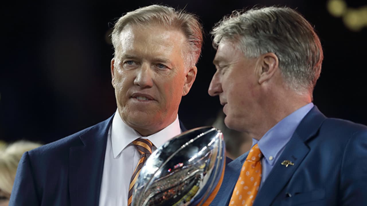 President and CEO Joe Ellis announces GM John Elway's new five-year ...