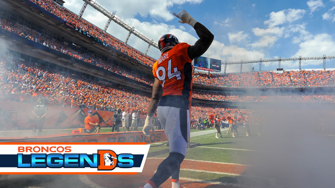 Broncos Legends: DeMarcus Ware's time in Denver in photos