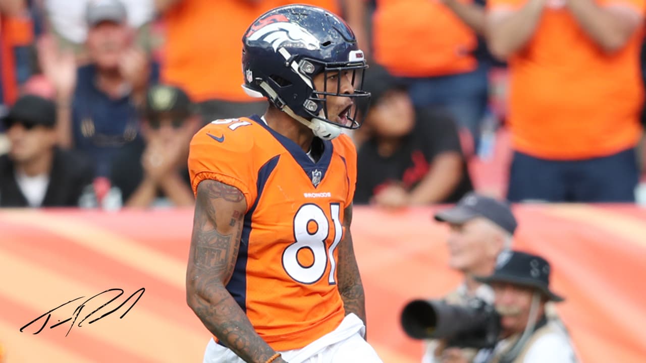 Through My Eyes: Tim Patrick's first catch is one he — and Broncos fans ...