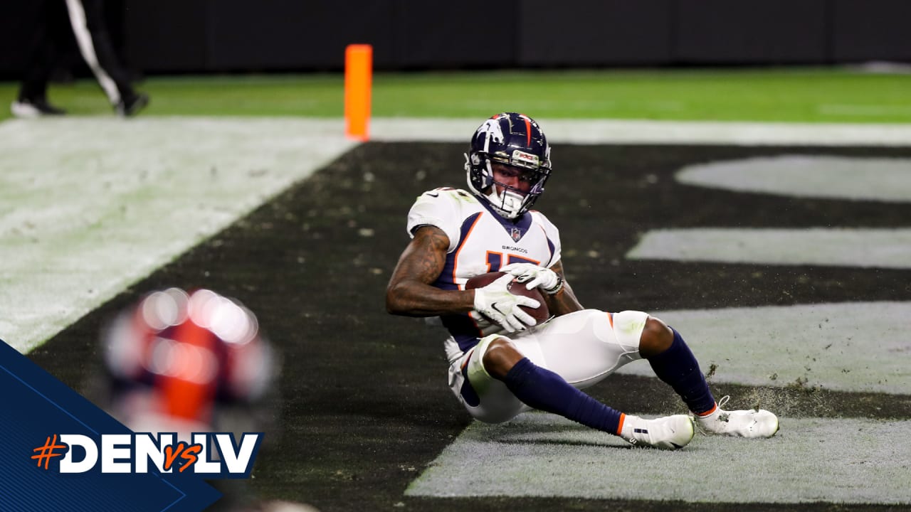 #DENvsLV: Drew Lock finds DaeSean Hamilton for 7-yard touchdown pass