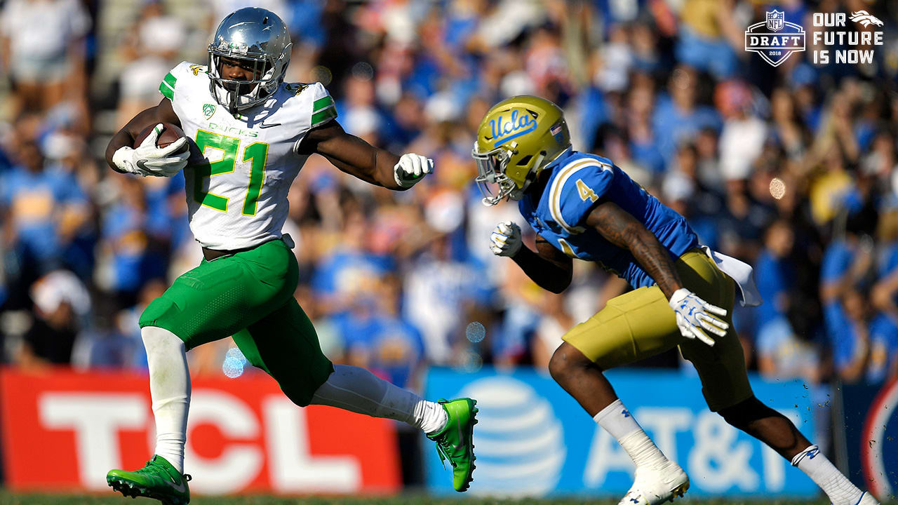 How he fits: Third-round pick Royce Freeman