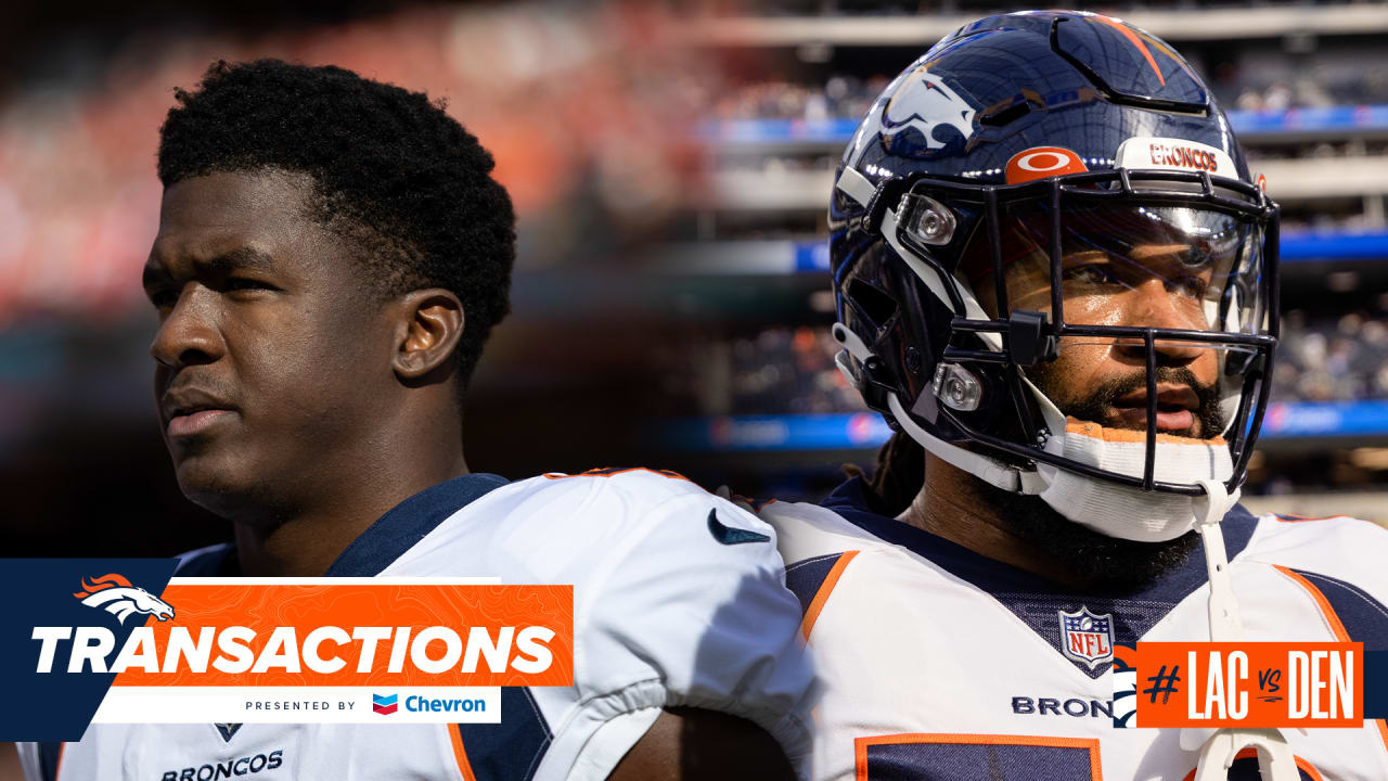 Broncos elevate LB Ray Wilborn, OLB Wyatt Ray to active roster for Week ...