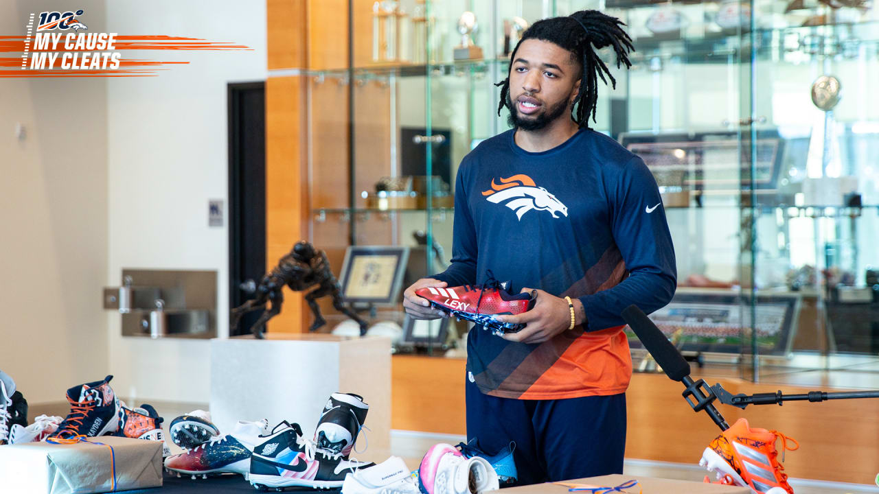 Players unveil and explain cleat designs for 'My Cause My Cleats'