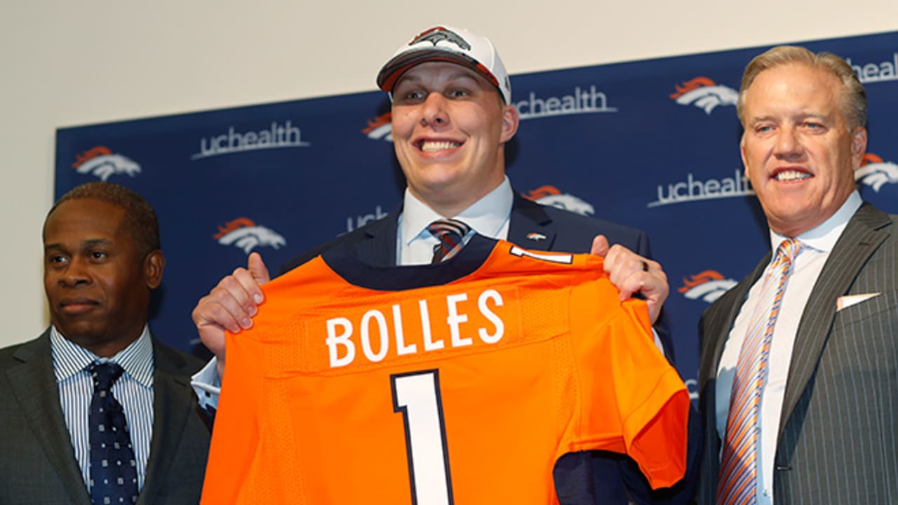 Broncos draft choices get jersey numbers