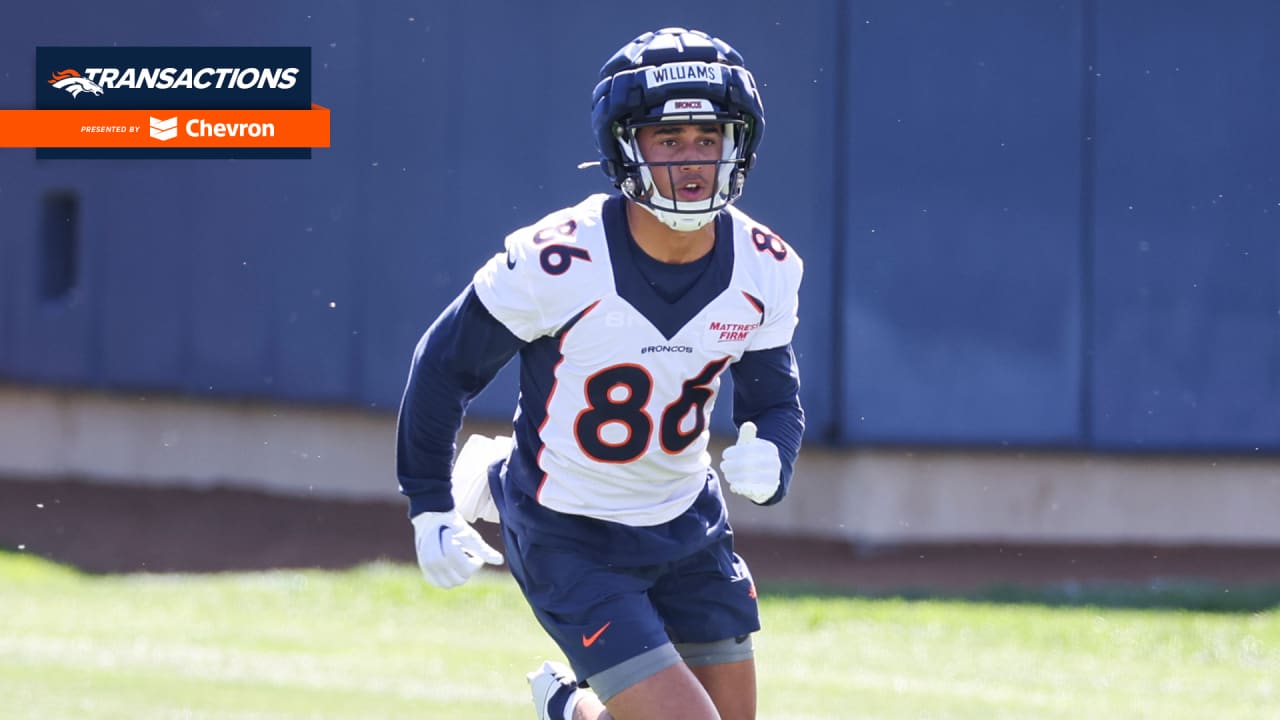 Broncos sign WR Nick Williams