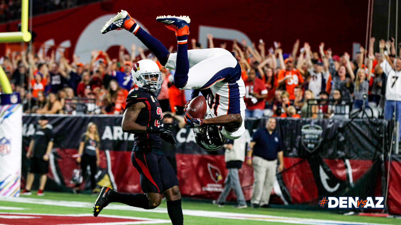 Sanders’ touchdown throw and catch punctuate Broncos offense’s breakout day