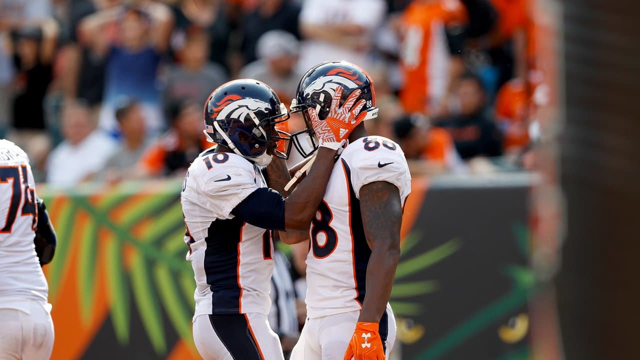 A Look Back: Thomas, Sanders dominate vs. Bengals