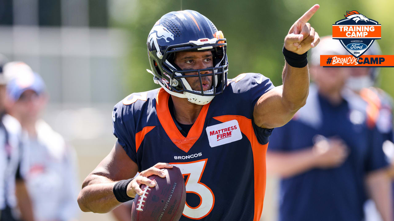 Broncos Training Camp Recap: What's next for Russell Wilson, Broncos' offense after Tim Patrick ...