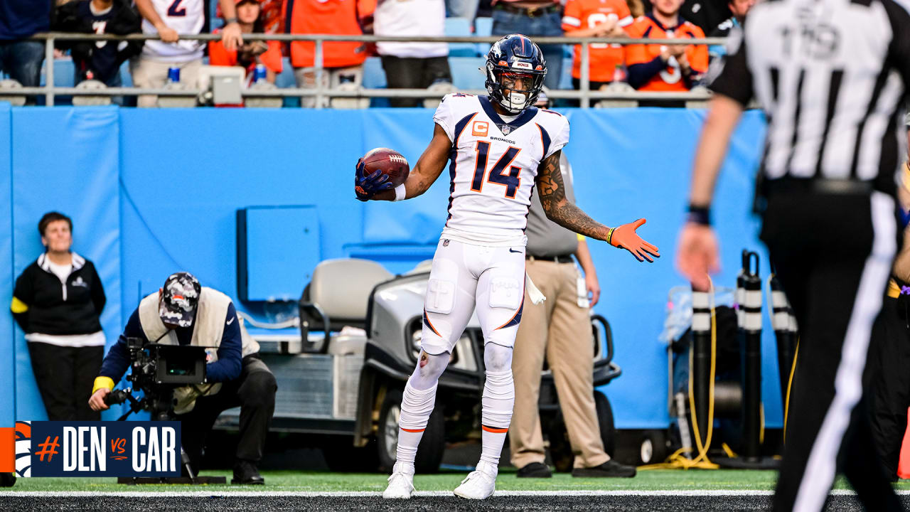 Courtland Sutton makes diving catch to bring Denver into red zone ...