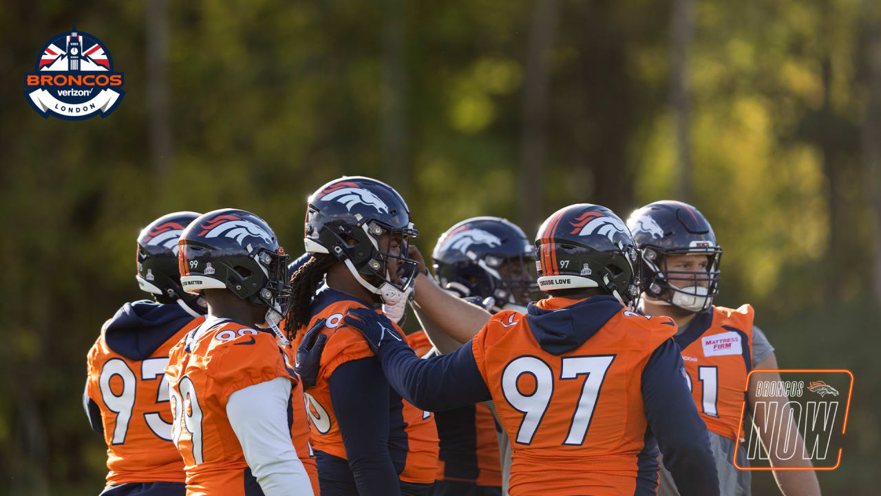 Broncos Now: Denver holds its first practice in London