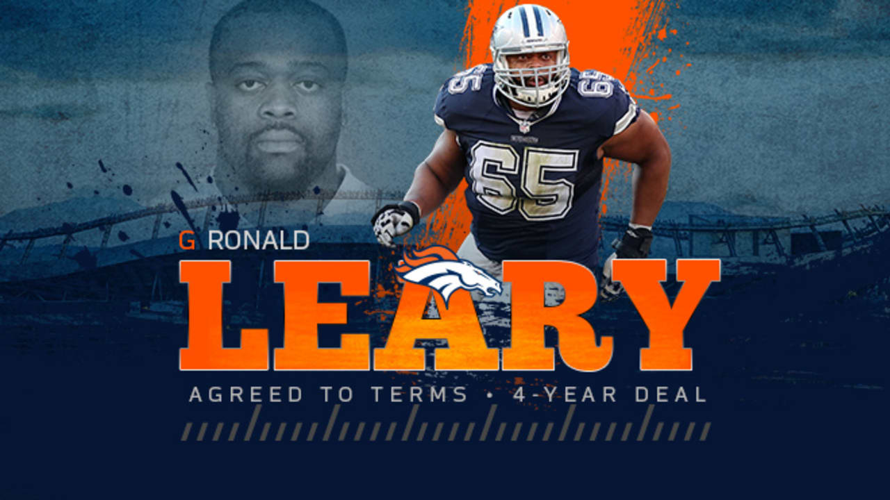 Broncos agree to terms with guard Ronald Leary