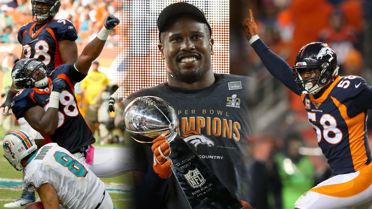 Draft day to defensive dominance: Von Miller's Broncos career in photos