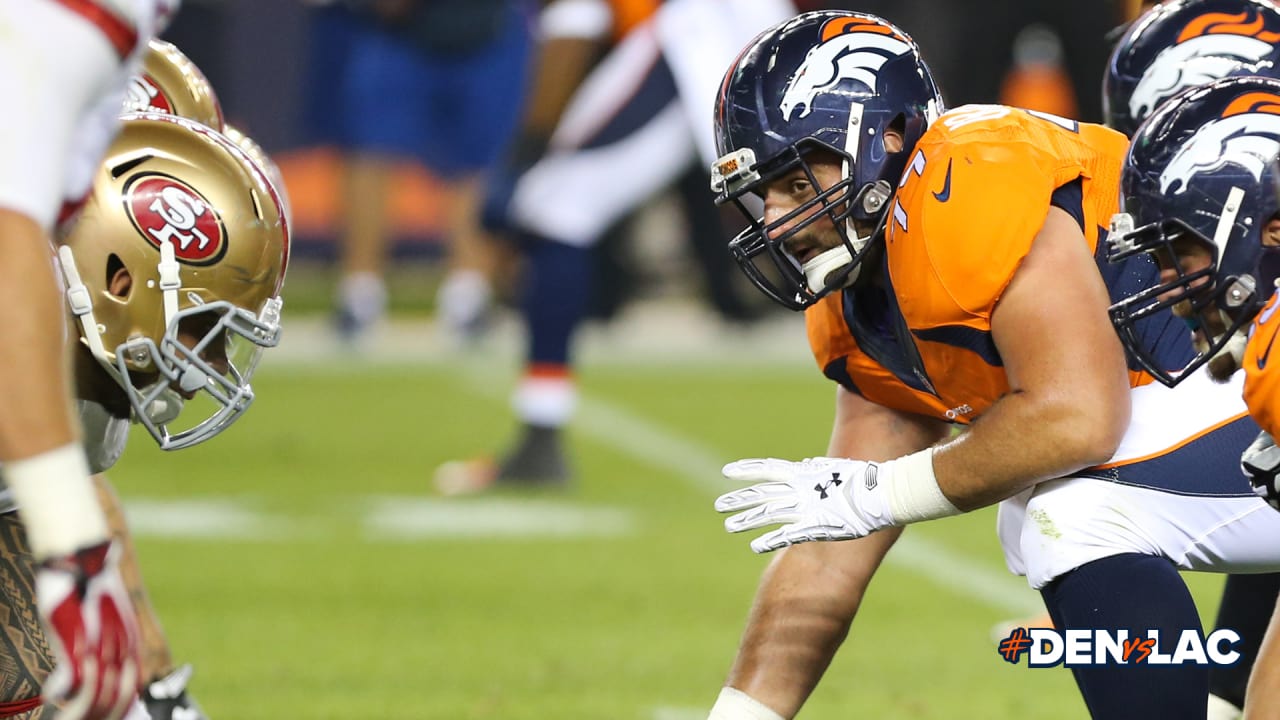 Broncos place C Matt Paradis on IR, sign C Gino Gradkowski