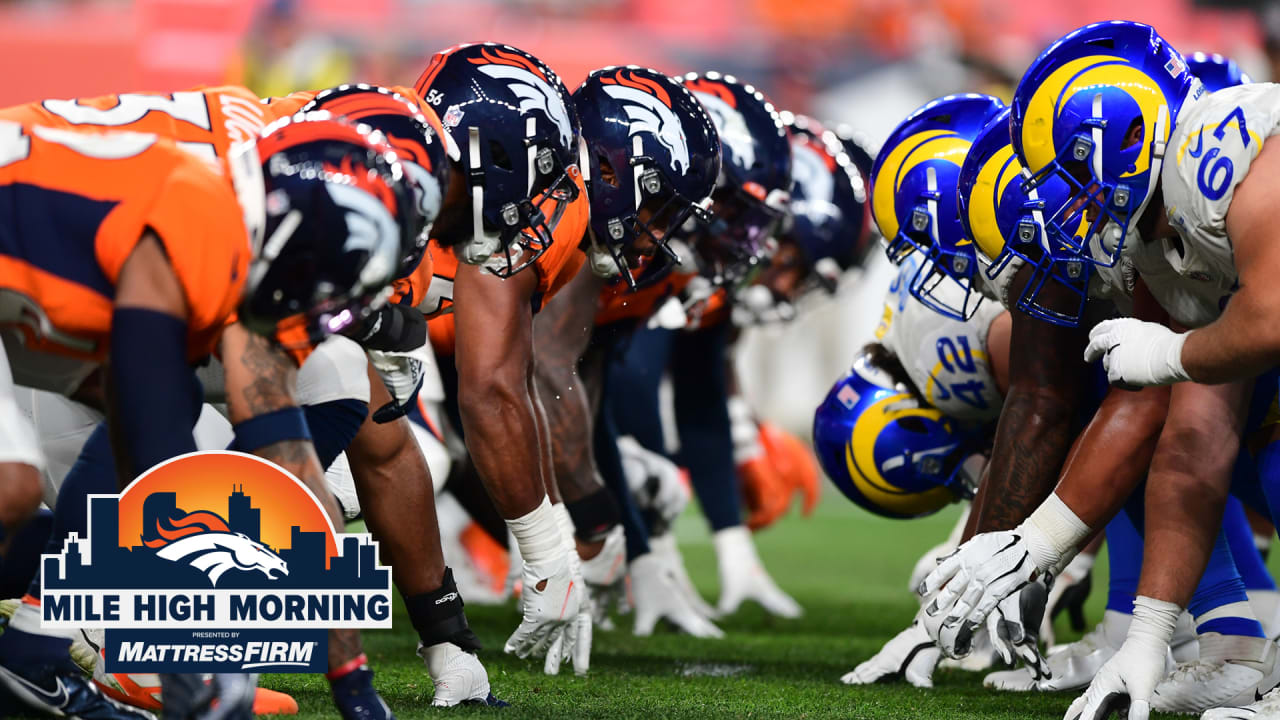 Mile High Morning: Broncos’ Christmas Day game vs. Rams to feature ...