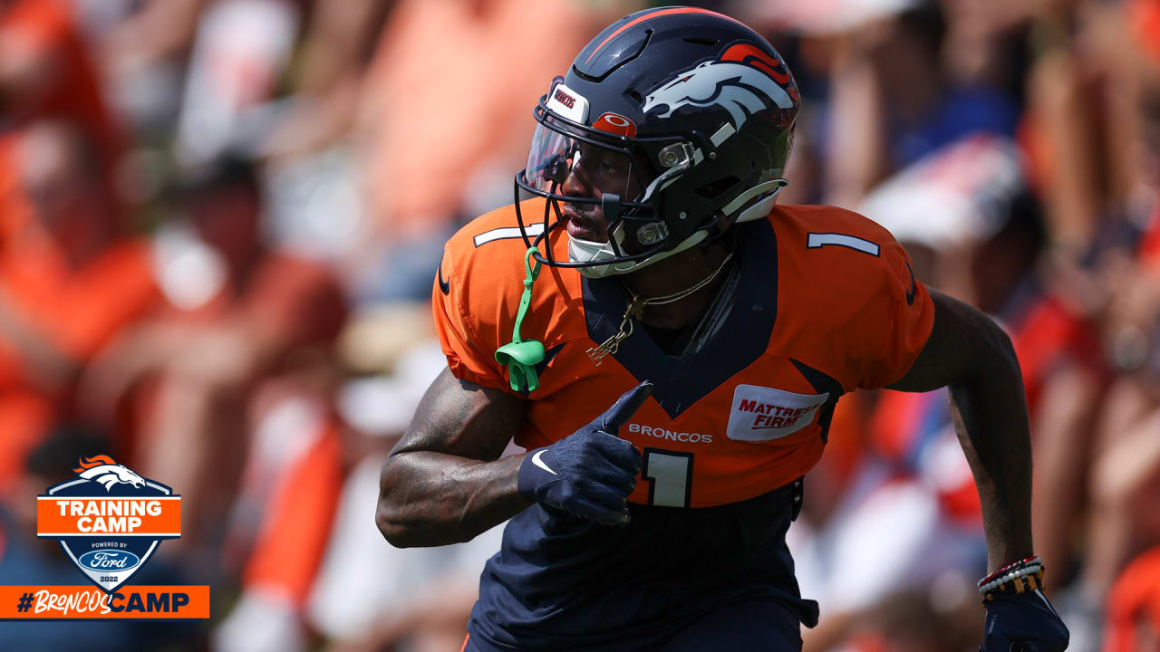 Broncos Camp Notebook: KJ Hamler opens up about difficult return from ...