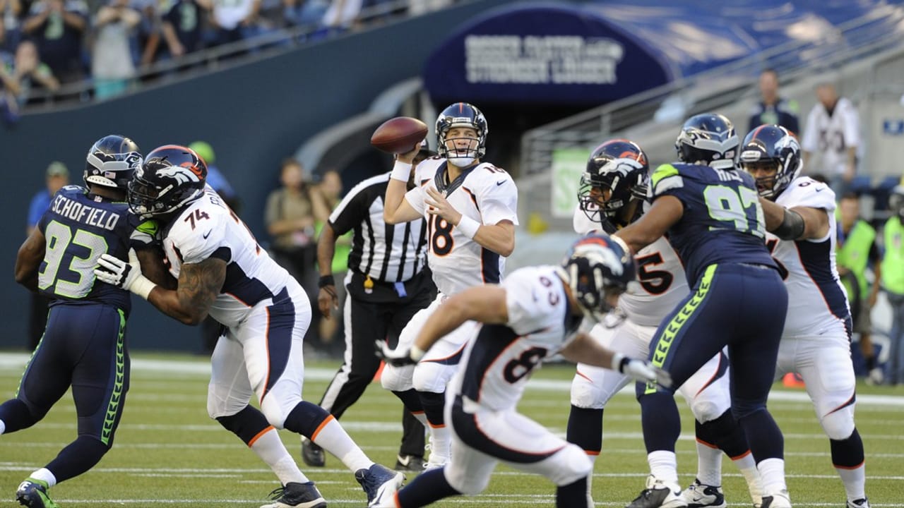 Broncos at Seahawks: Shots of the Game