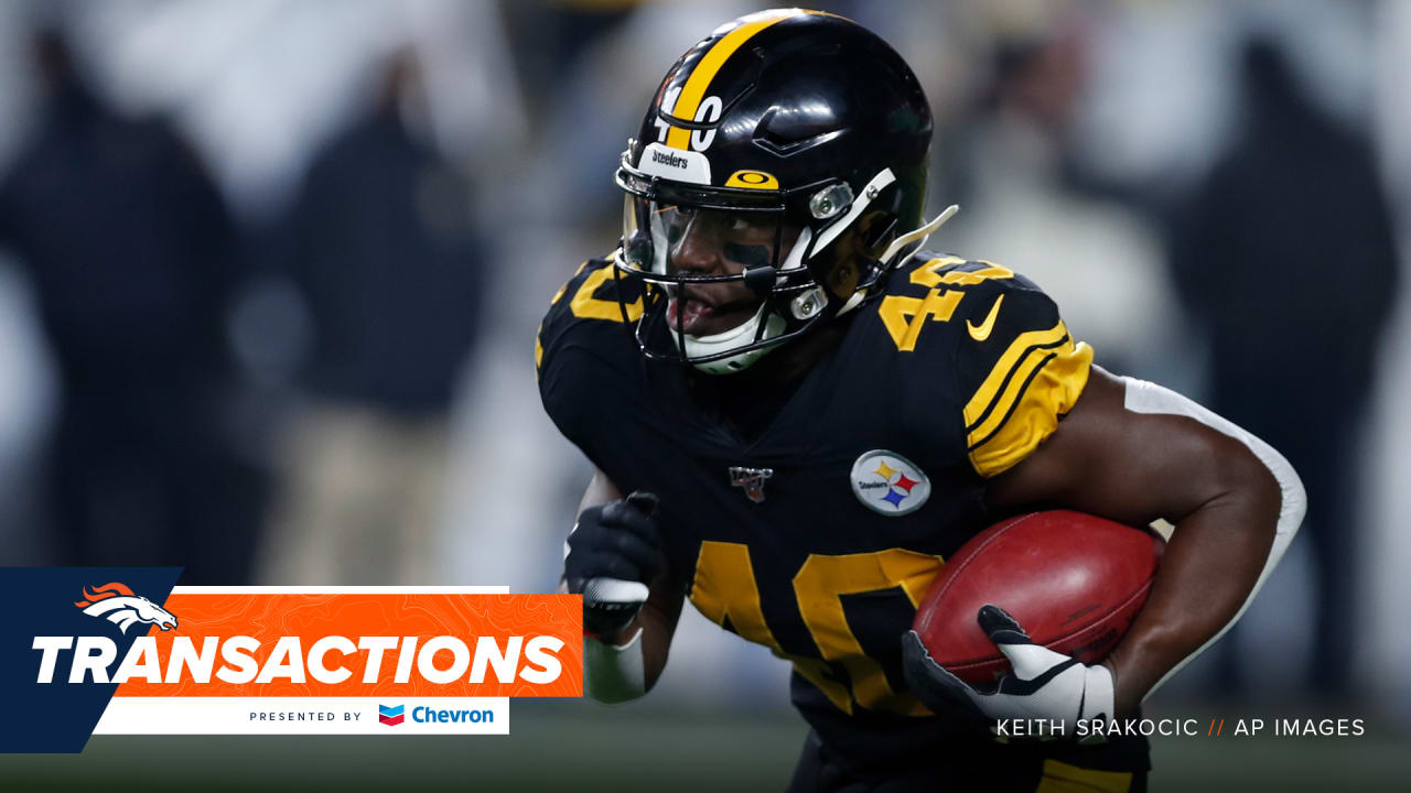 Broncos sign RB Kerrith Whyte Jr., T Adrian Ealy to practice squad