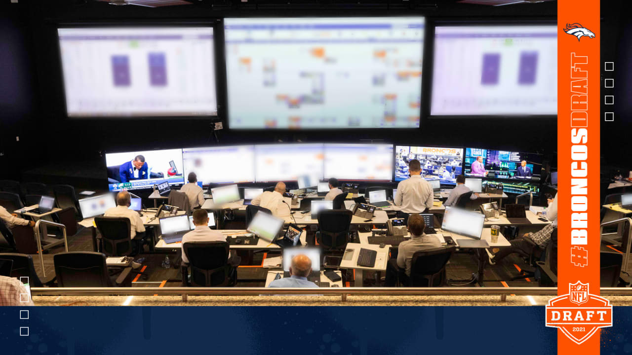 Inside the Broncos' war room for the first round of the 2021 NFL Draft
