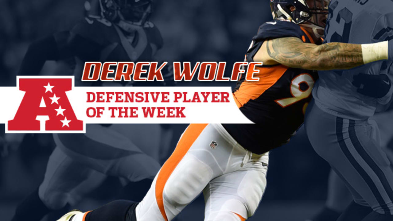 Derek Wolfe named AFC Defensive Player of the Week