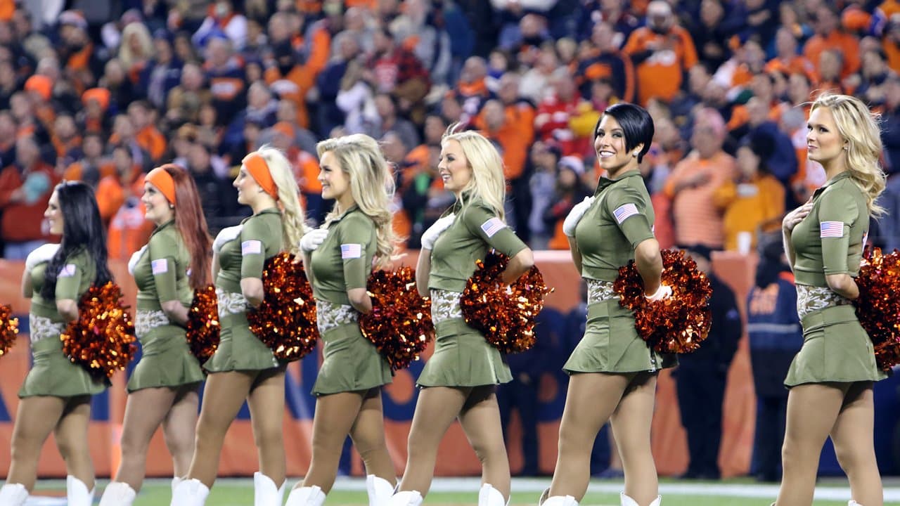 Denver Broncos Cheerleaders perform during Broncos vs. Chiefs
