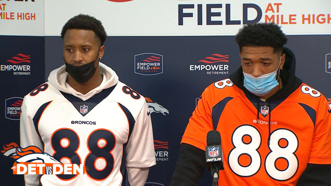 Sutton, Patrick discuss dedicating game vs. Detroit to Demaryius Thomas
