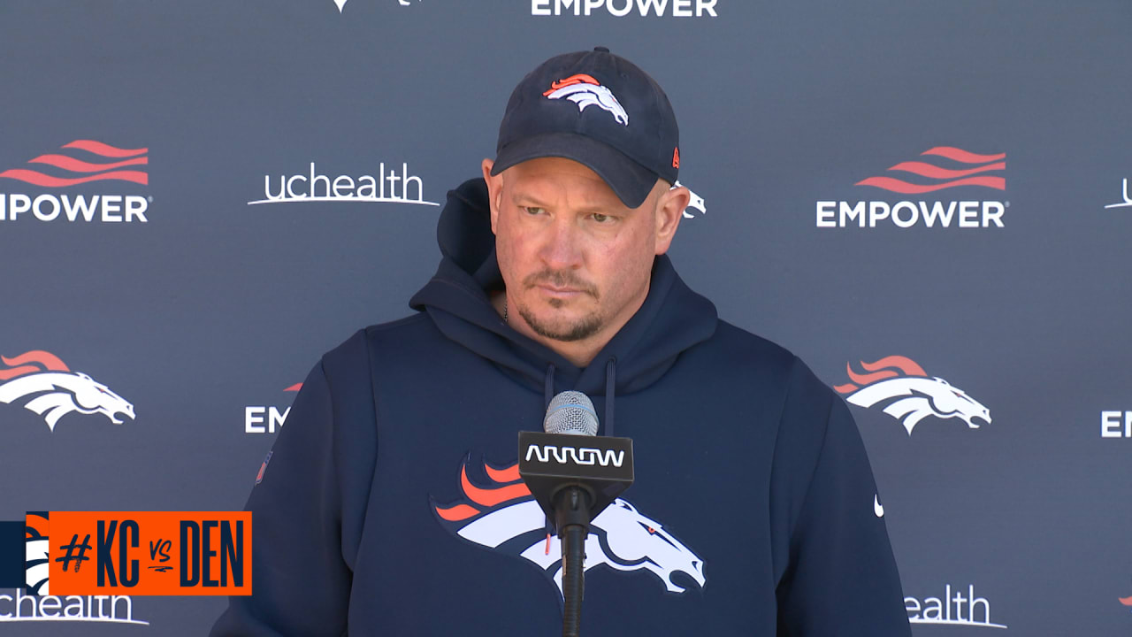 Nathaniel Hackett on Broncos' history vs. the Chiefs: 'We have to show ...