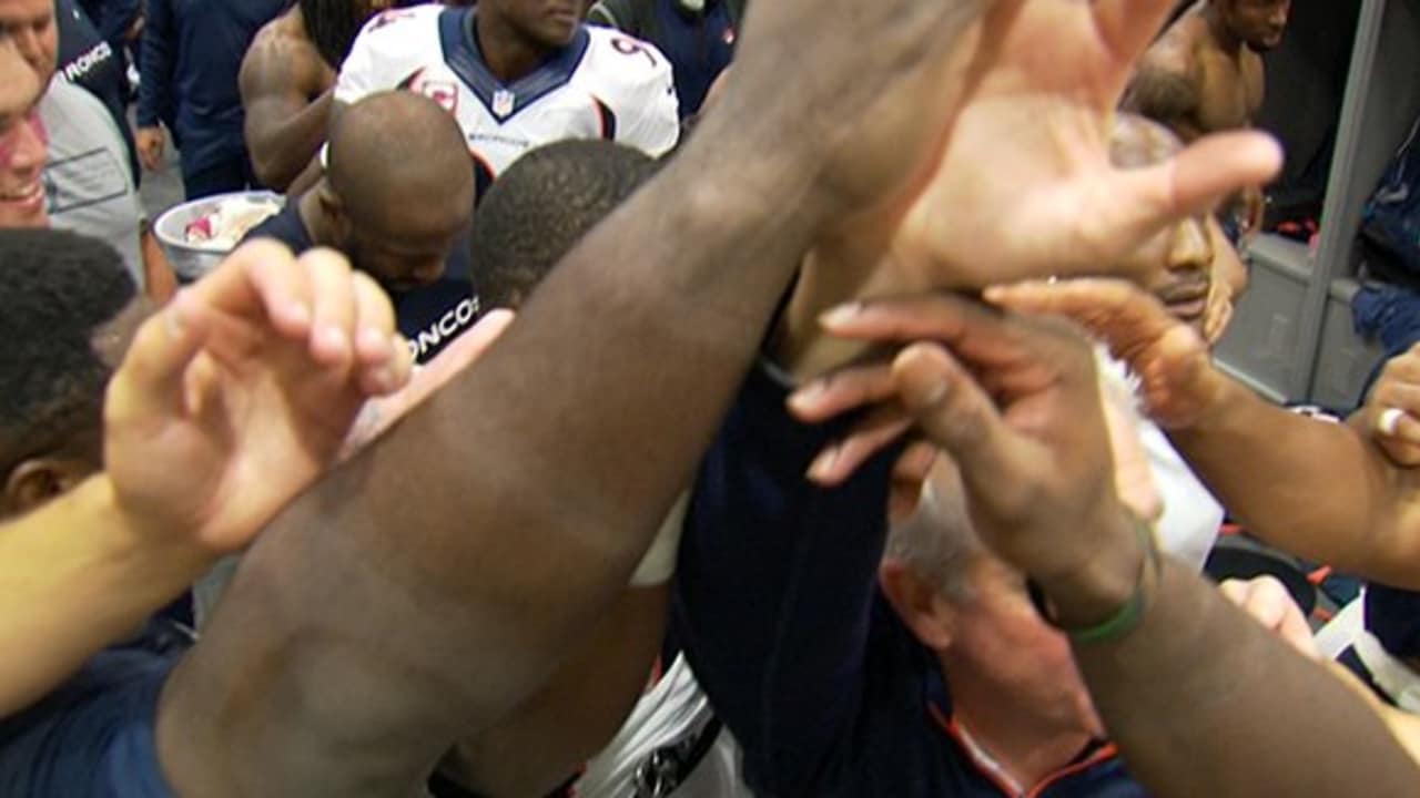 Postgame victory speech