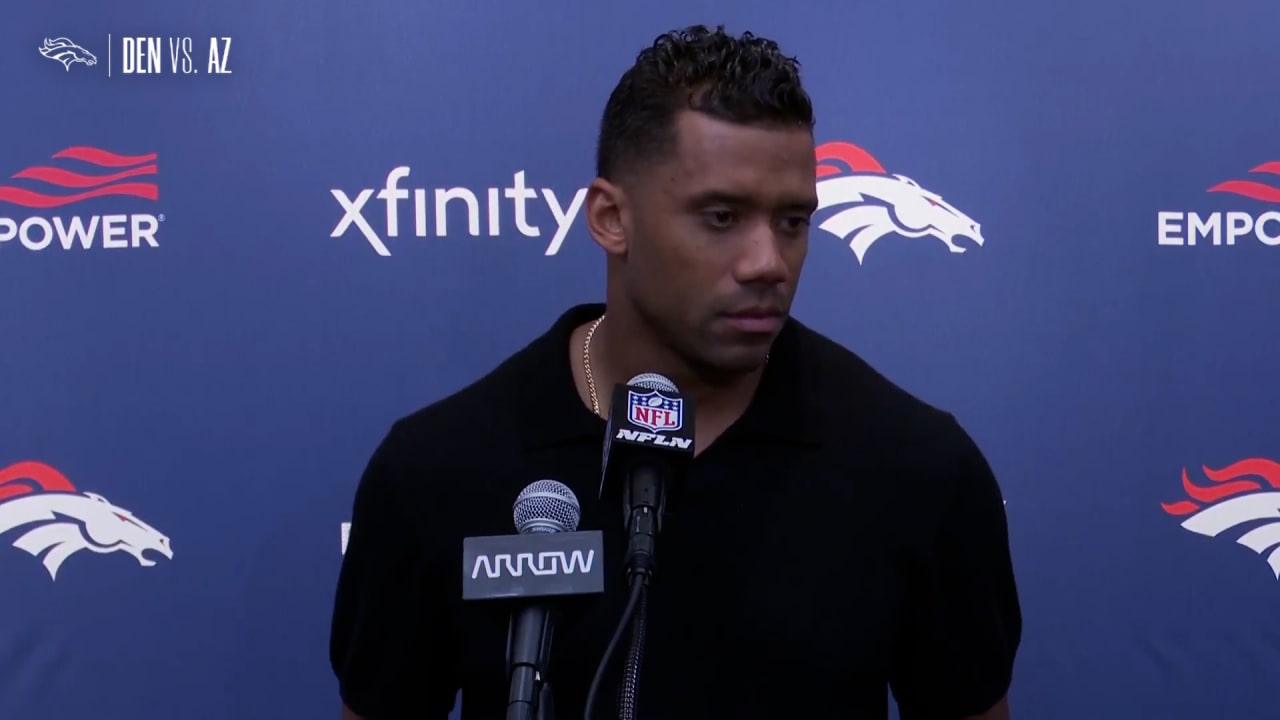 QB Russell Wilson on his touchdown pass to WR Jerry Jeudy vs. Cardinals ...