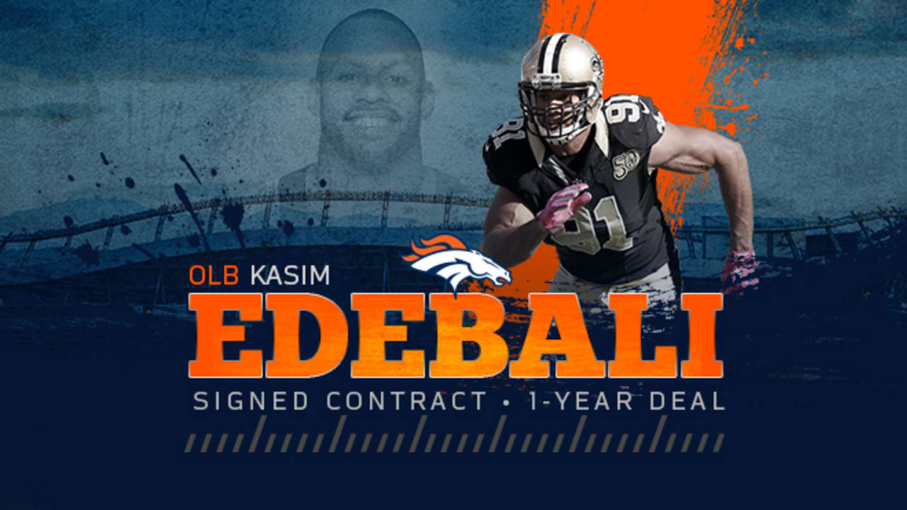 Kasim Edebali signs one-year contract with Broncos
