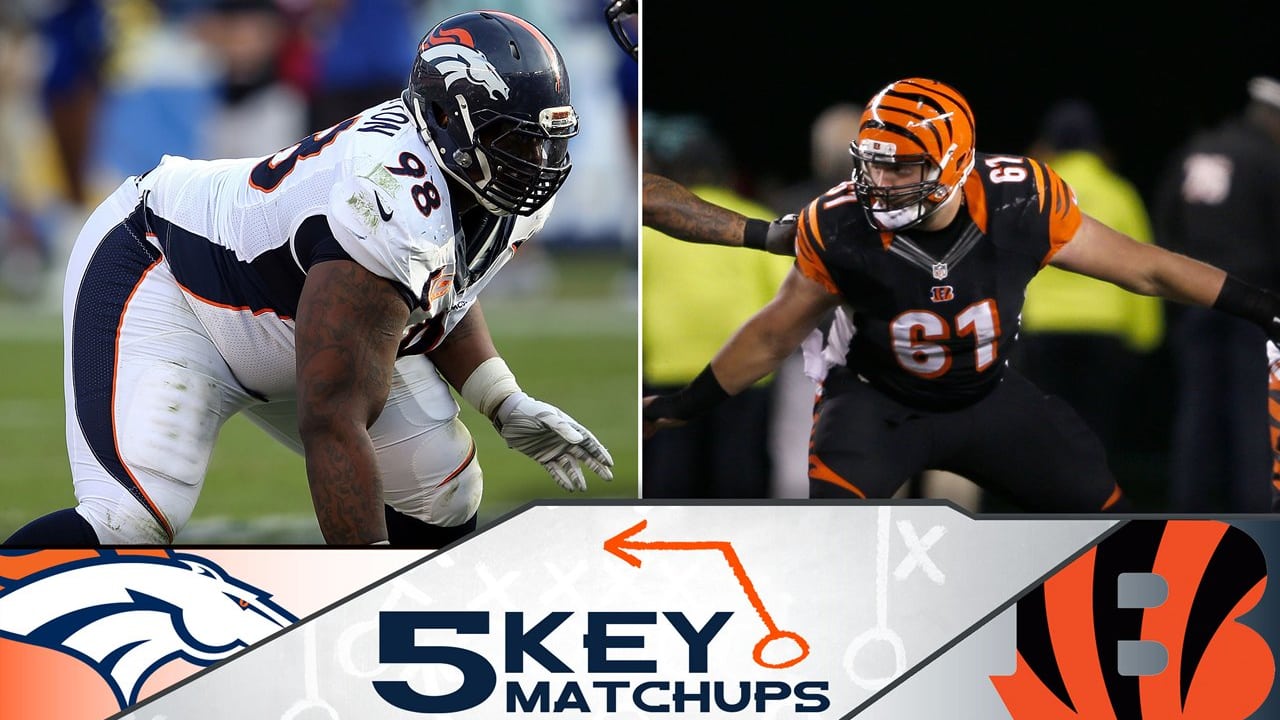 Five Key Matchups: Broncos-Bengals