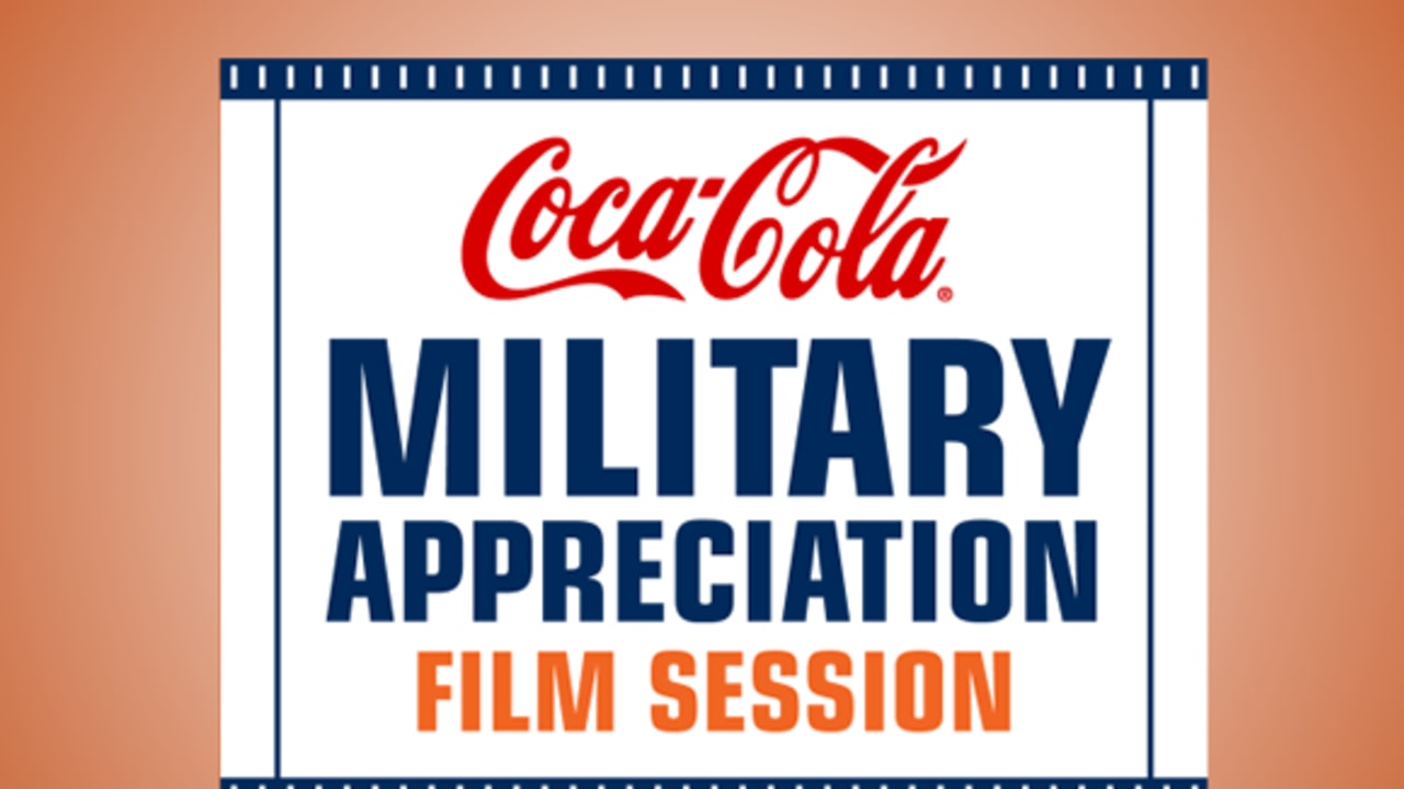 Coca-Cola Military Appreciation Film Session