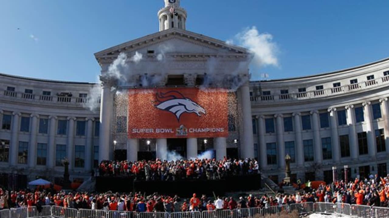 World Champion Denver Broncos at Civic Center