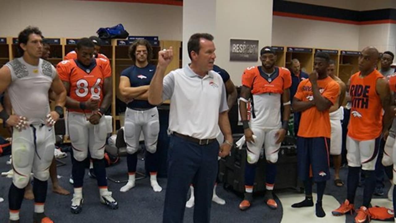 Postgame victory speech