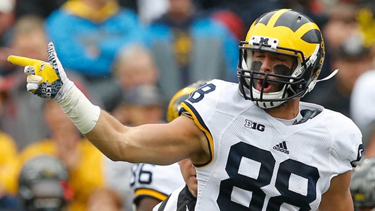 Broncos select tight end Jake Butt in fifth round