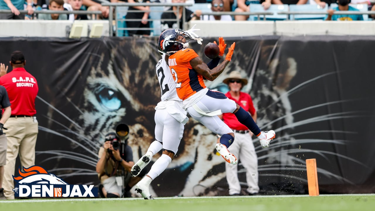 #DENvsJAX: Pat Surtain II records first career interception on toe ...