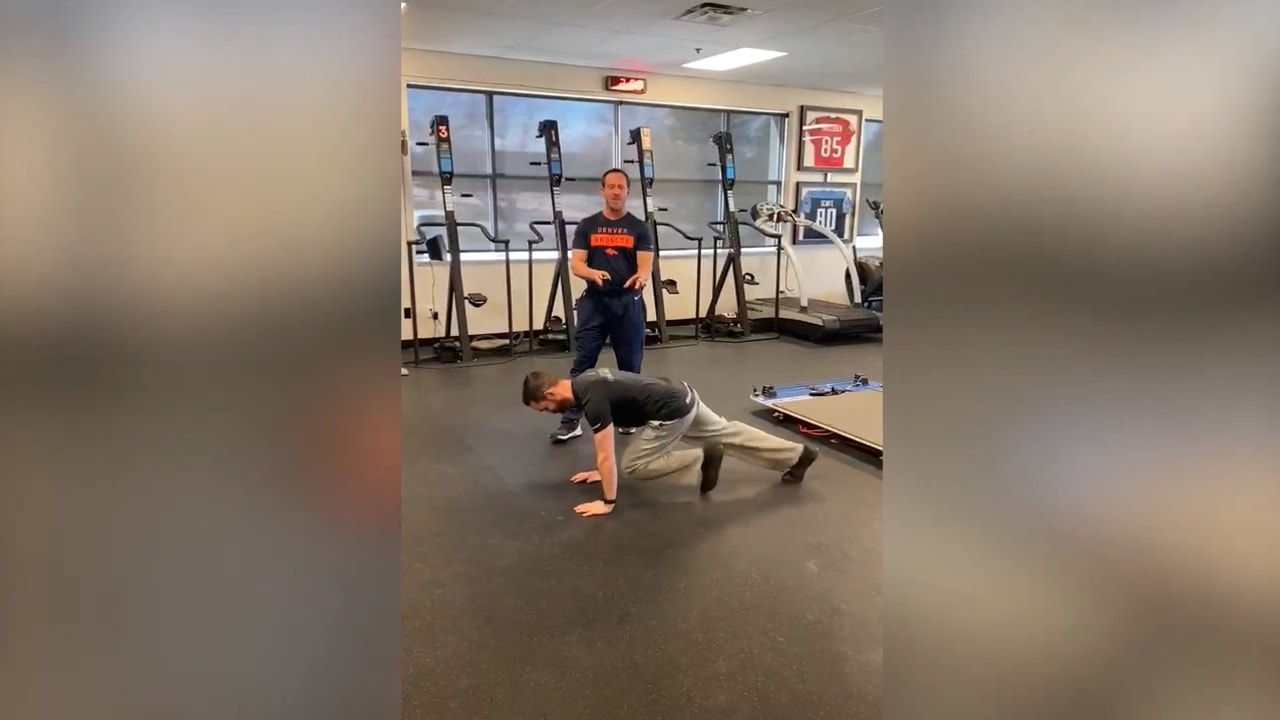 Broncos Fit home workouts: Exercise at home