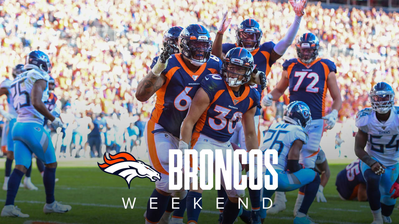 Broncos Weekend: The Titans come to town for Week 1