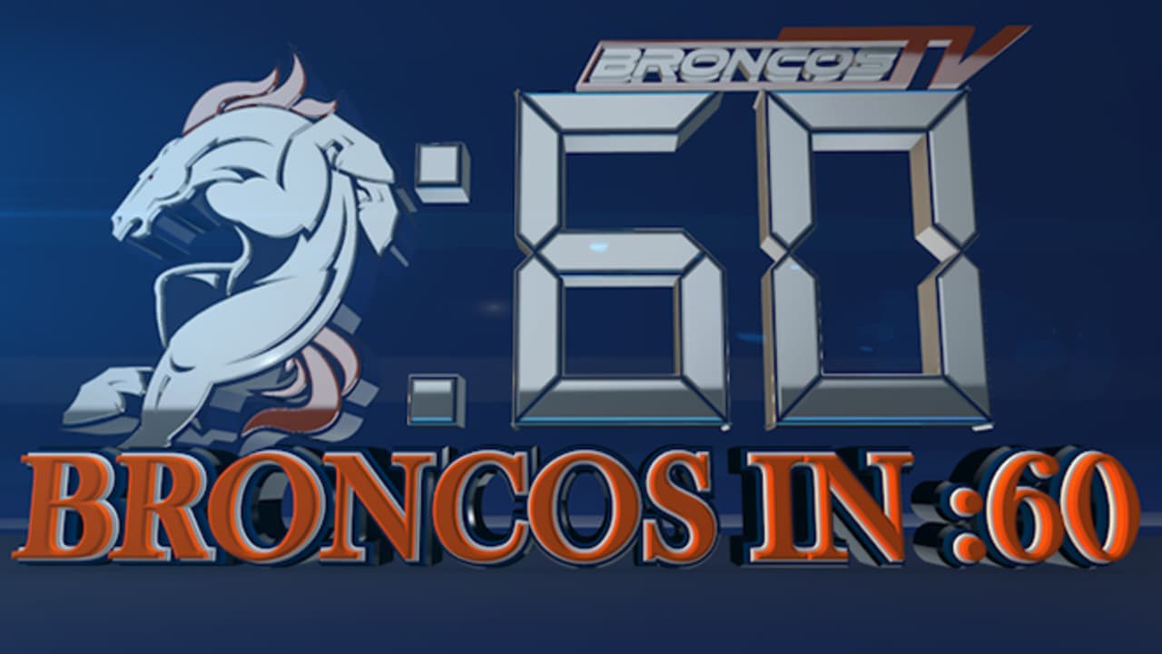 Broncos in 60: Monday, Dec. 11, 2017