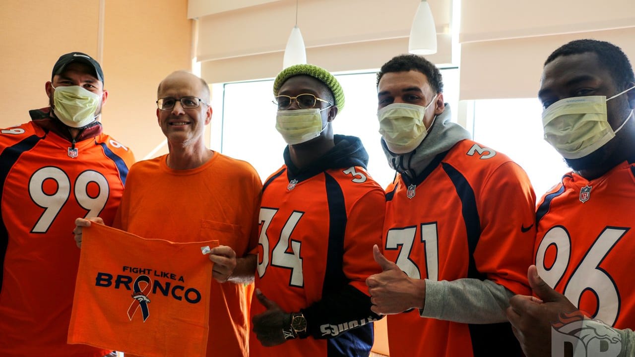 Broncos continue 'Fight Like a Bronco' campaign with visit to UC Hospital
