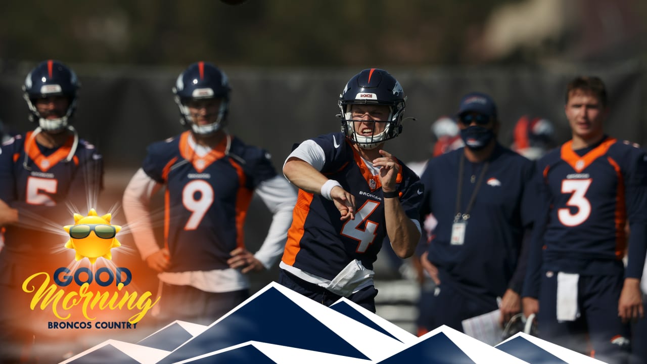 Good Morning, #BroncosCountry: Oct. 9, 2020