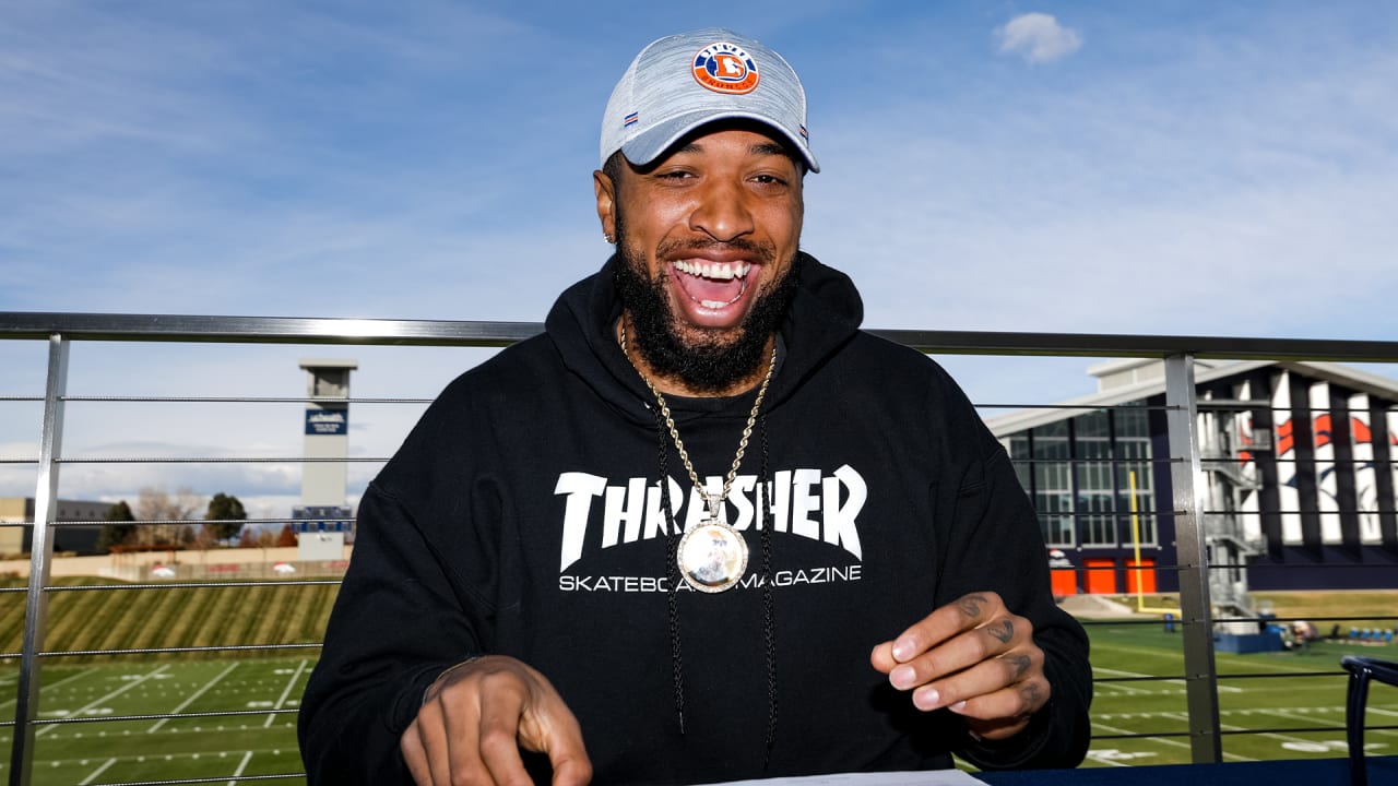 'I'm still trying to soak it all in': Tim Patrick reacts to signing his ...