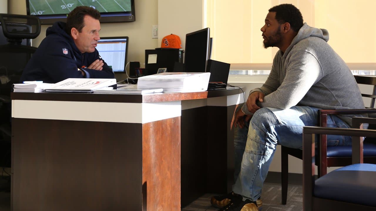 Donald Stephenson's first day at Broncos HQ