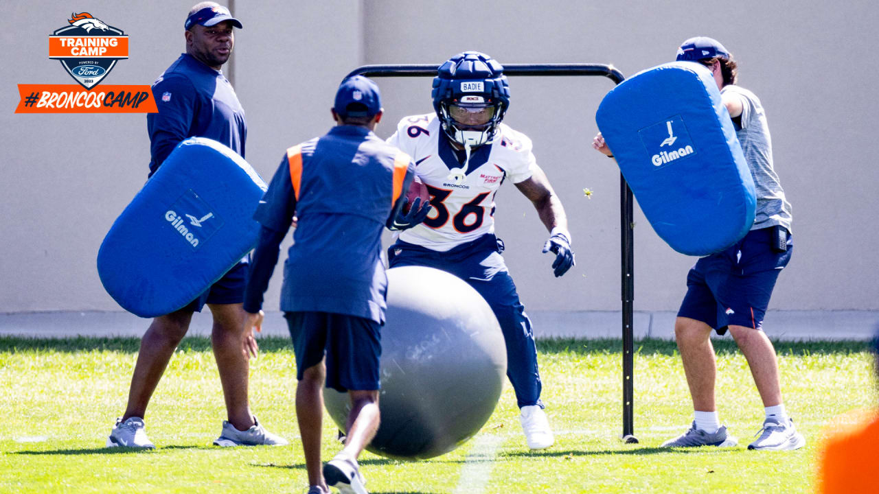 Photos: Broncos return to the practice field after preseason opener for ...