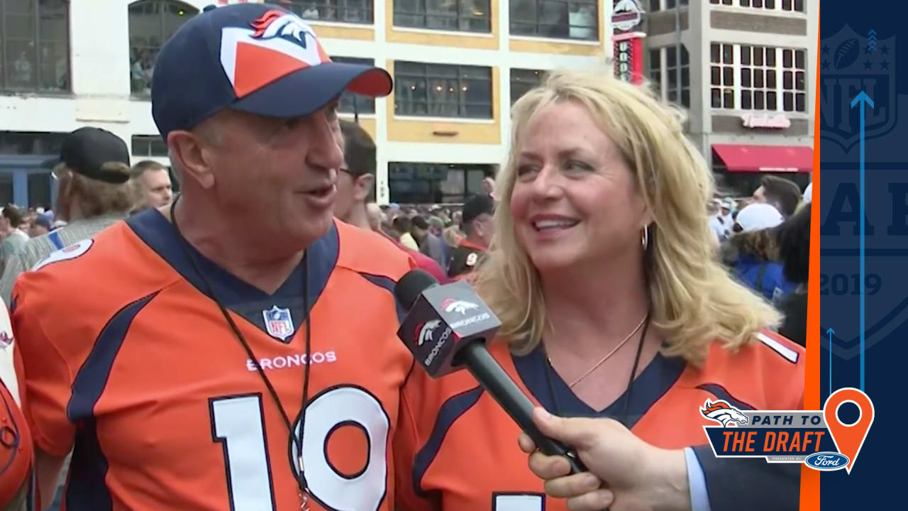 Broncos season ticket holders react to winning draft trip, meeting ...