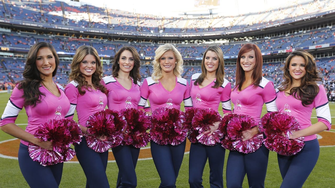 Cheerleaders In Pink: A Look Back