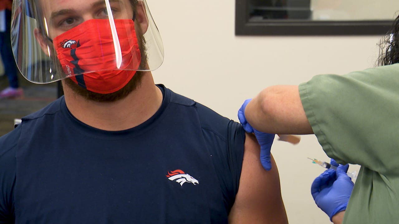 Broncos get flu shots, encourage others to do the same