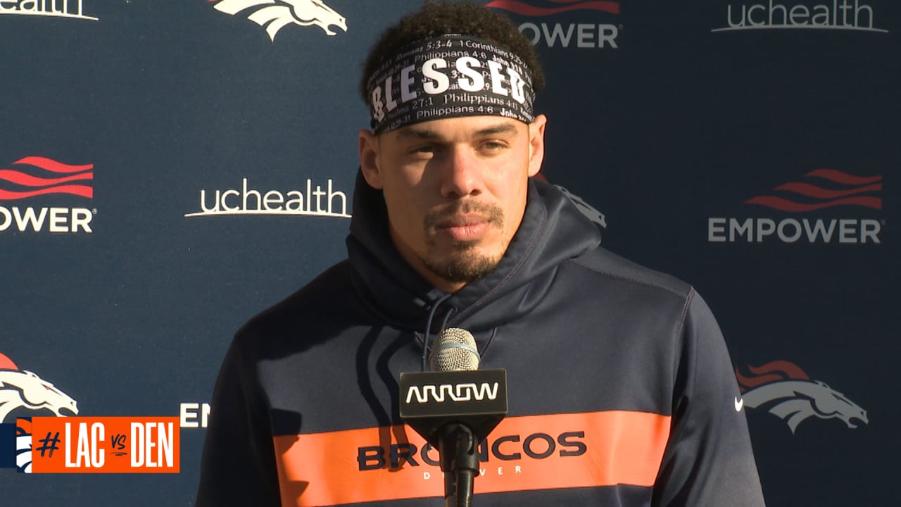 Justin Simmons: '[I'm] sending out thoughts and prayers to Damar Hamlin ...