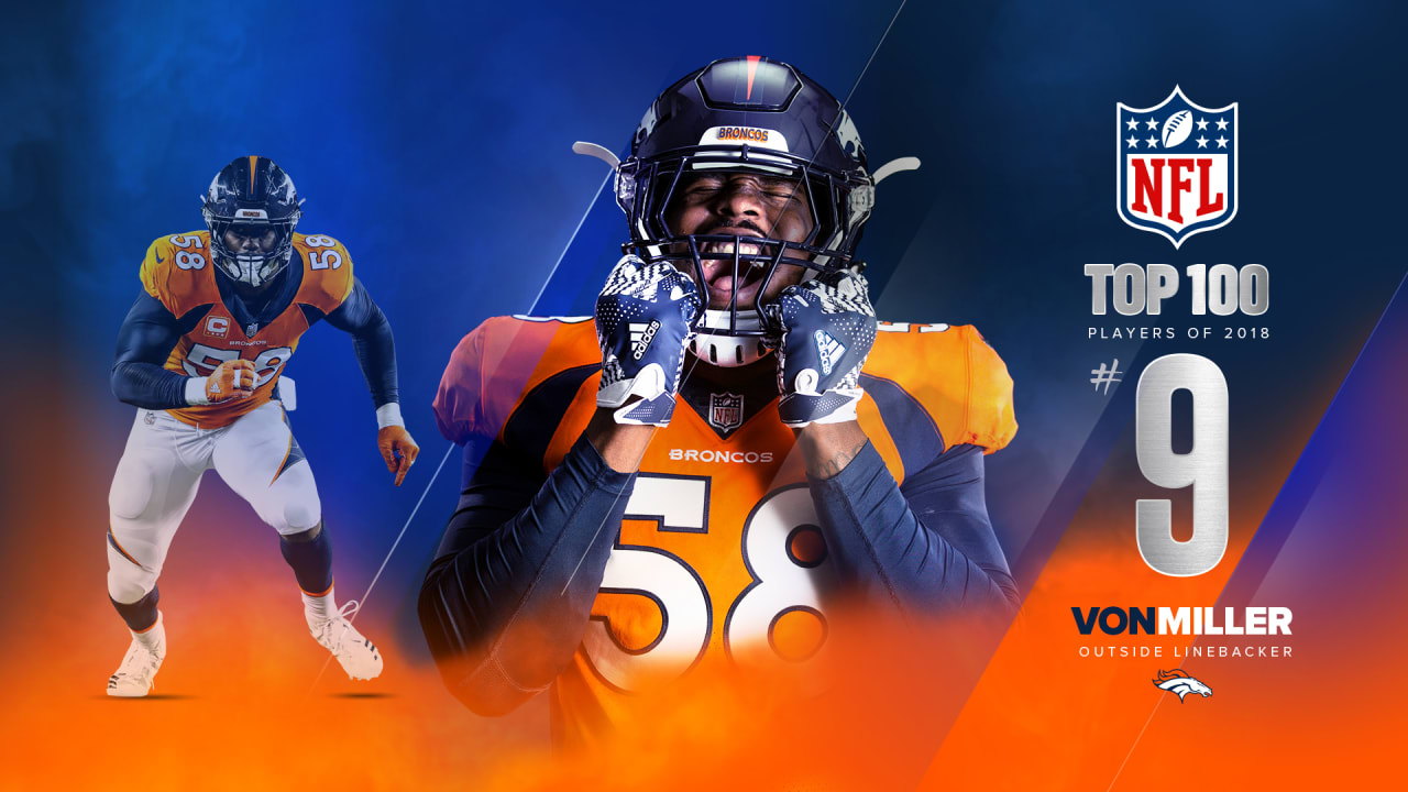 Von Miller voted No. 9 on NFL Top 100 list