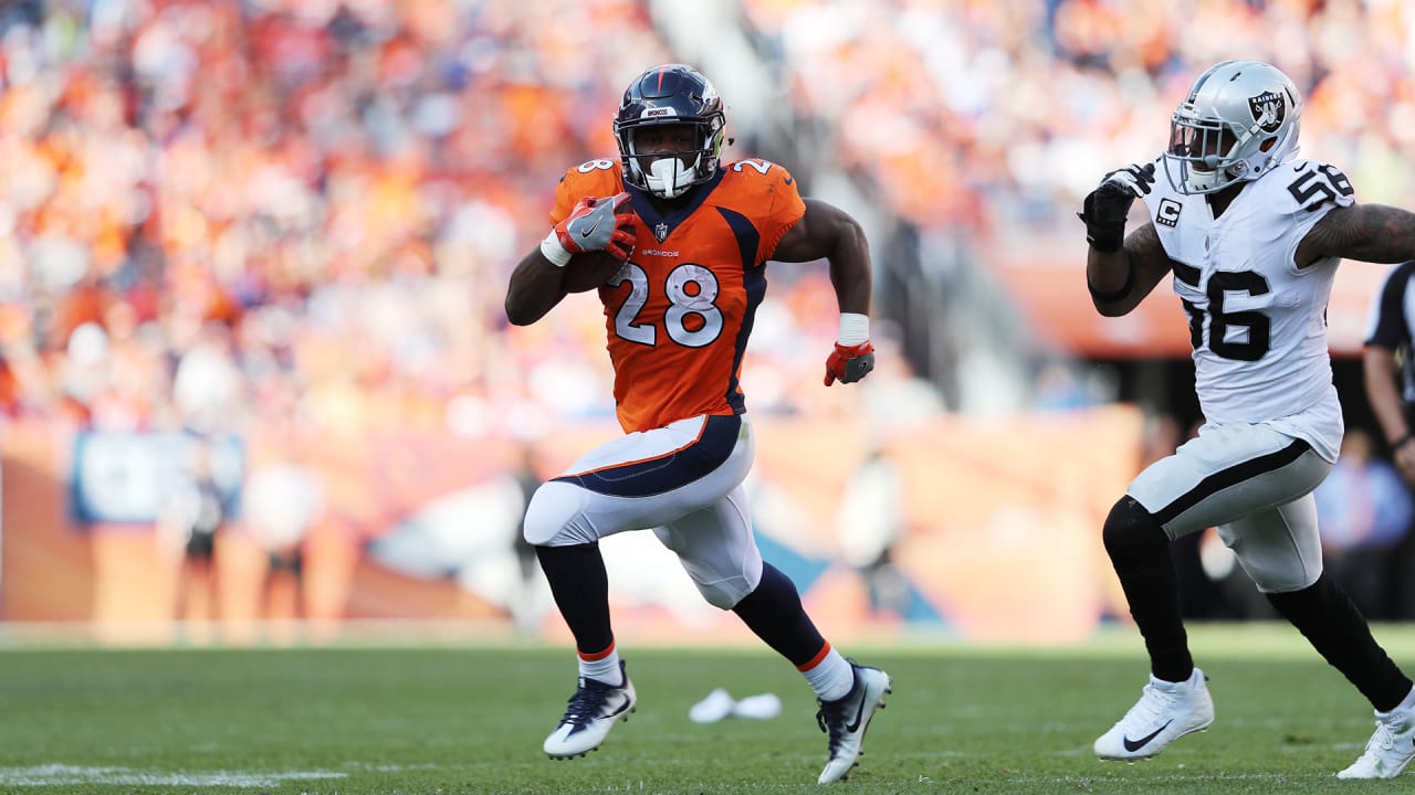 Broncos look to continue strong effort on the ground against Ravens