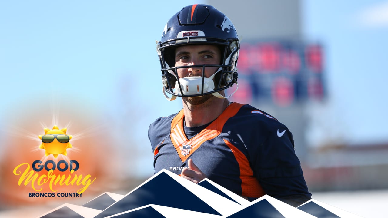 Good Morning, #BroncosCountry: Nov. 2, 2019